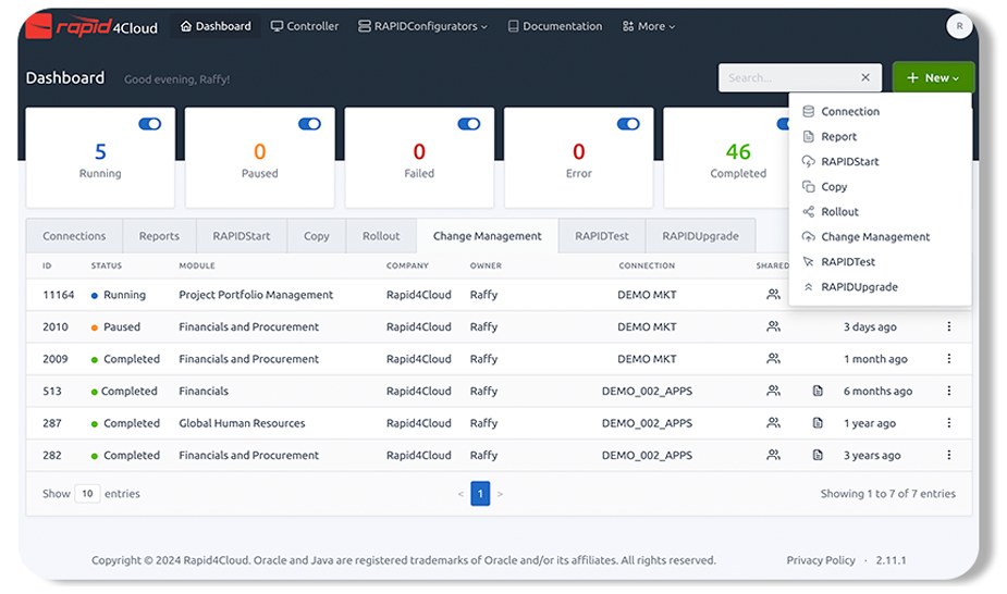 Rapid4Cloud | Home - The home of automation for Oracle ERP Cloud & HCM